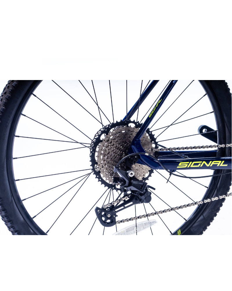 Signal S930 29" MTB Blue/Yellow – 1x10 Air Fork Hydraulic